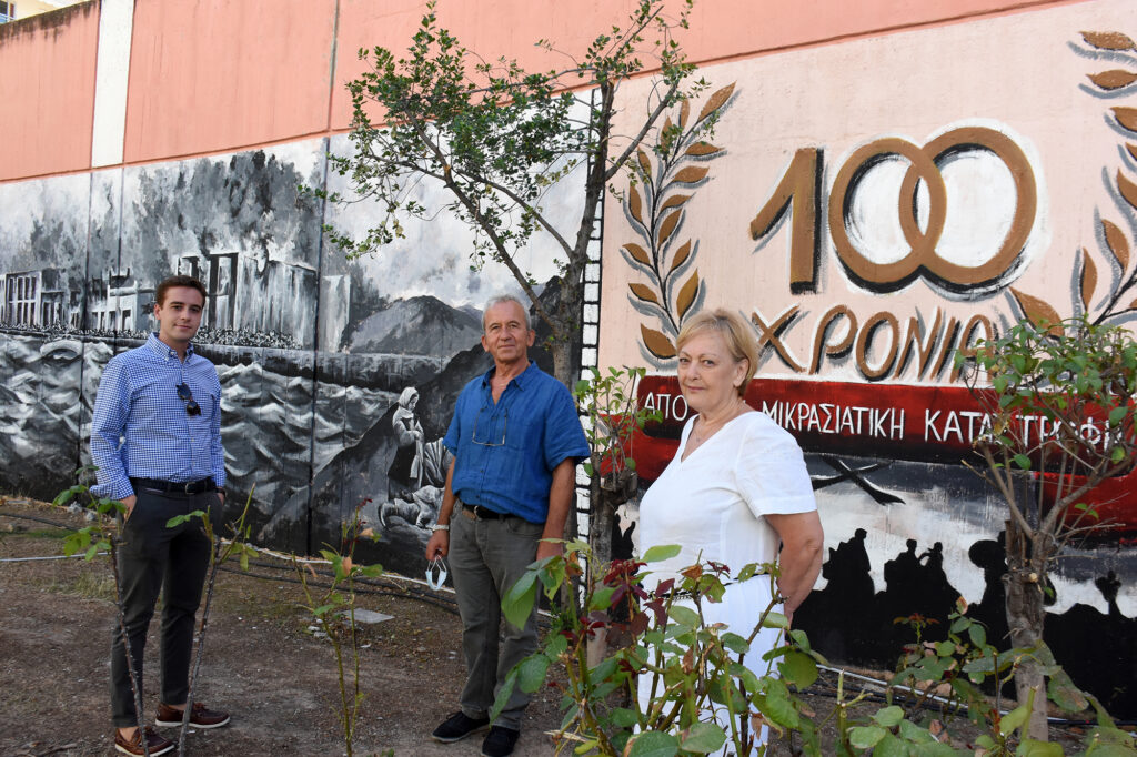 Τοιχογραφία για τα 100 χρόνια από τη Μικρασιατική Καταστροφή στο 3ο ...